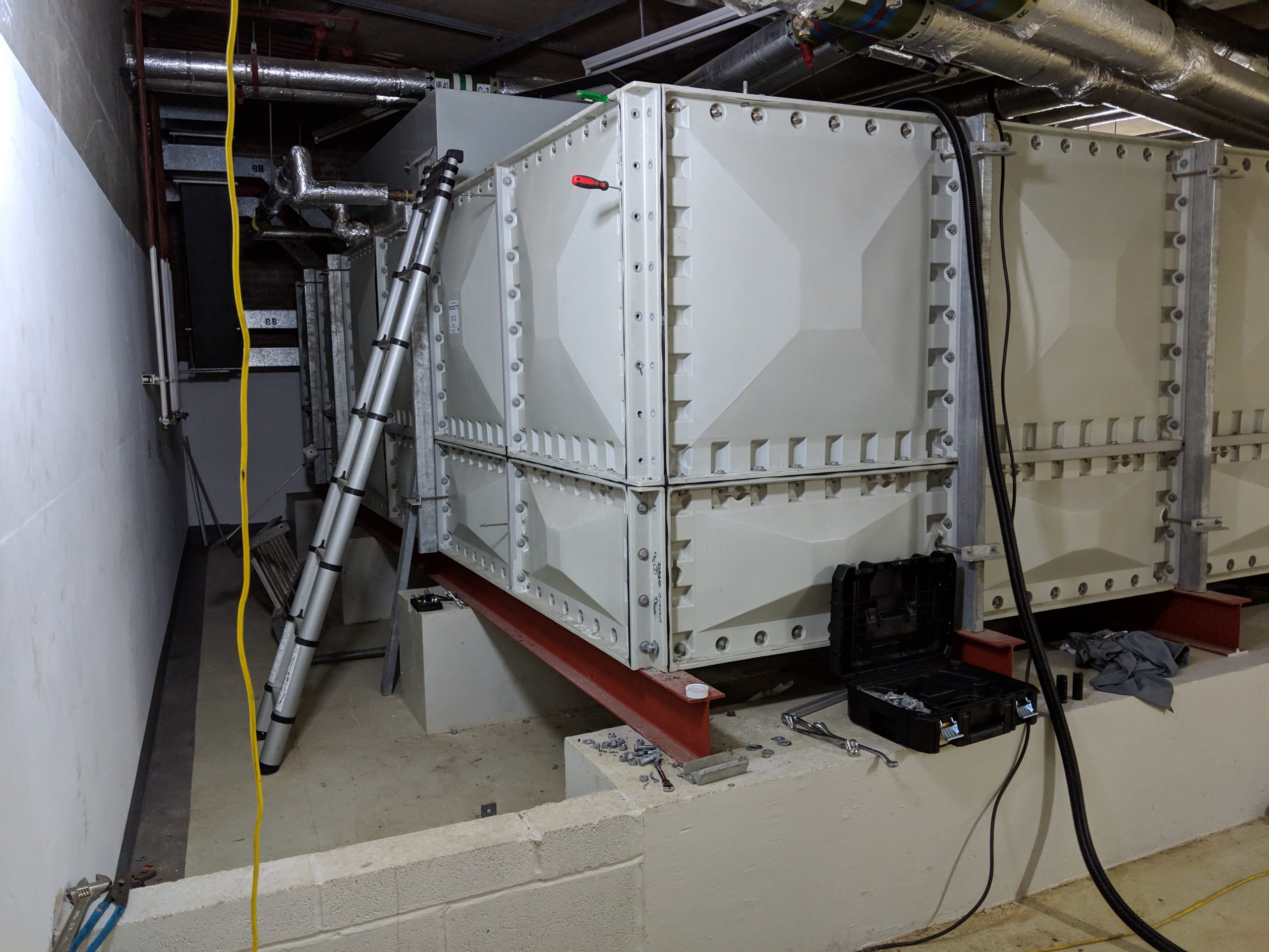 Fitting A Low Level Manway | Water Tank Access | Clarion Water